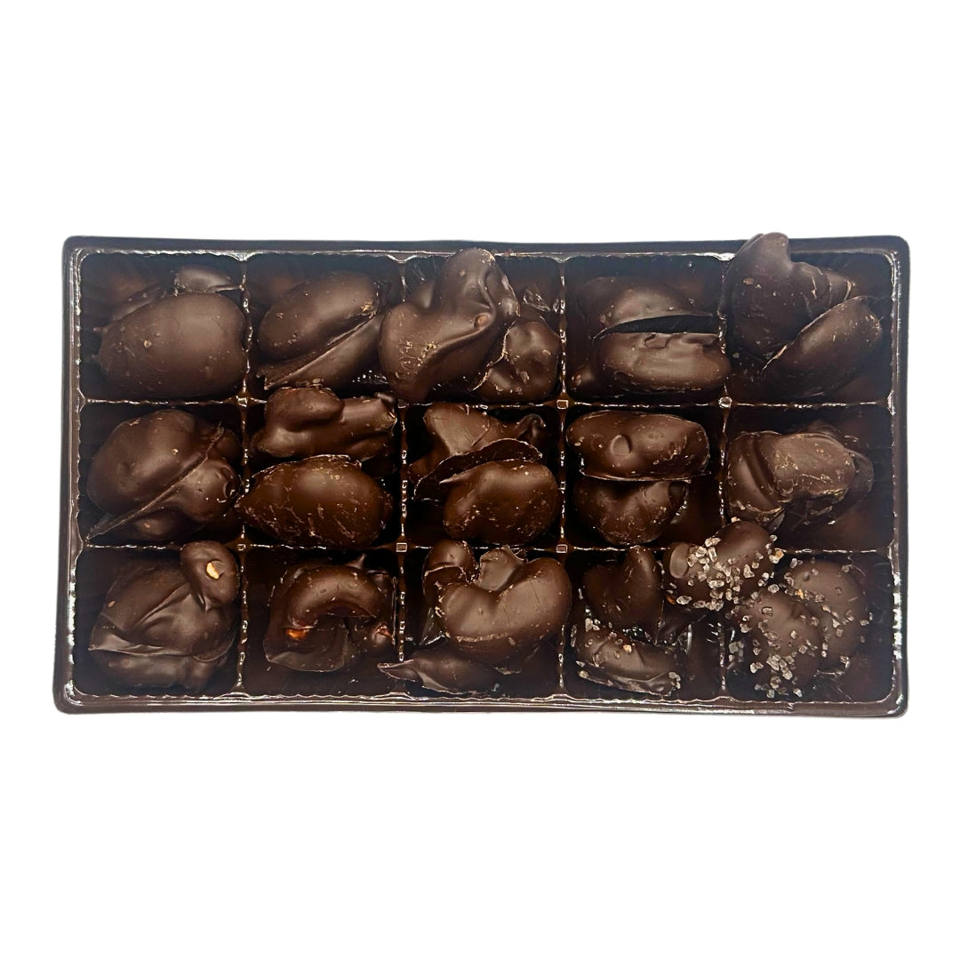 Dark Chocolate Nut Assortment Gift Box – Gourmet Candy Gift — Bedford ...