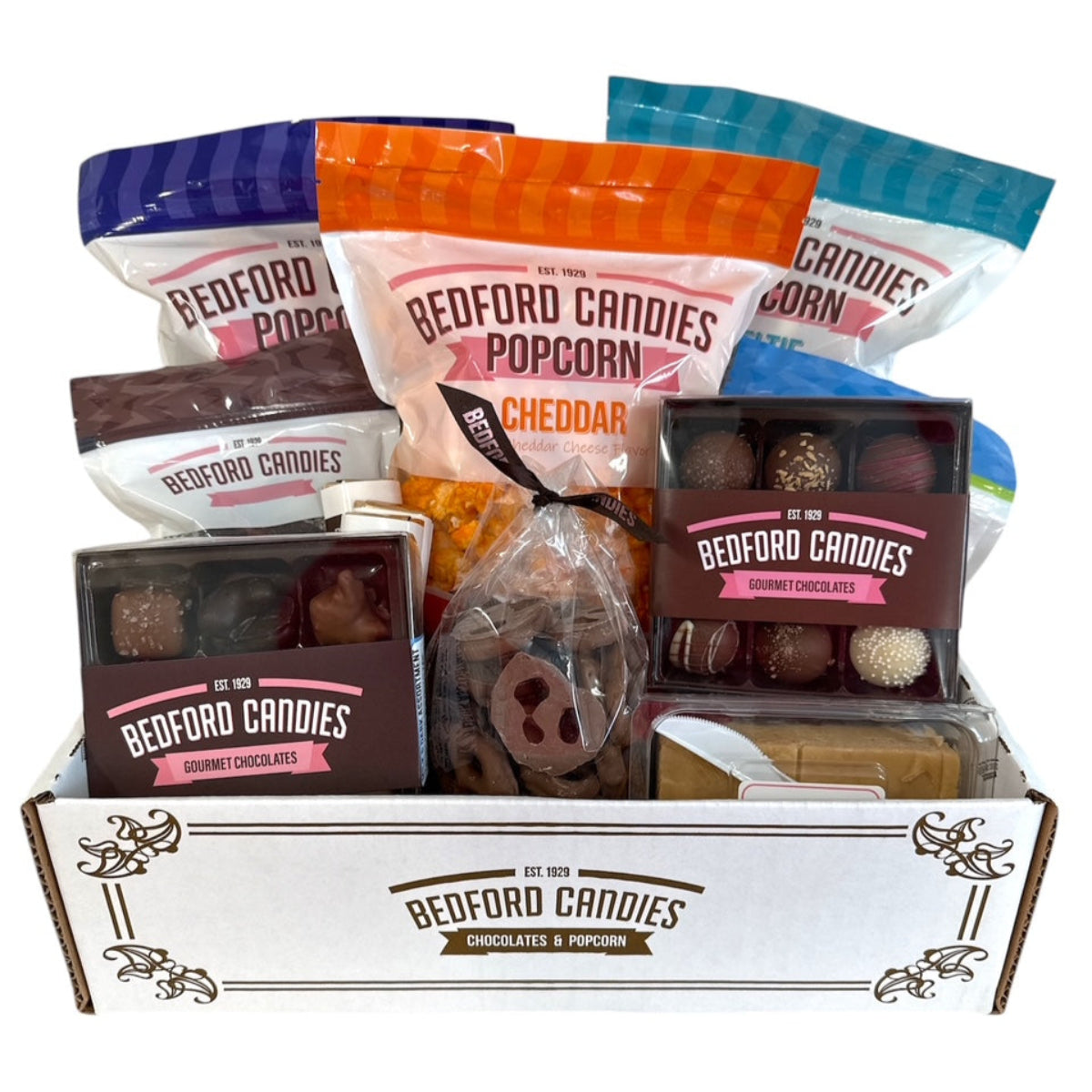 Gold Gift Set – Large Snack Box for Sharing & Gifting — Bedford Candies