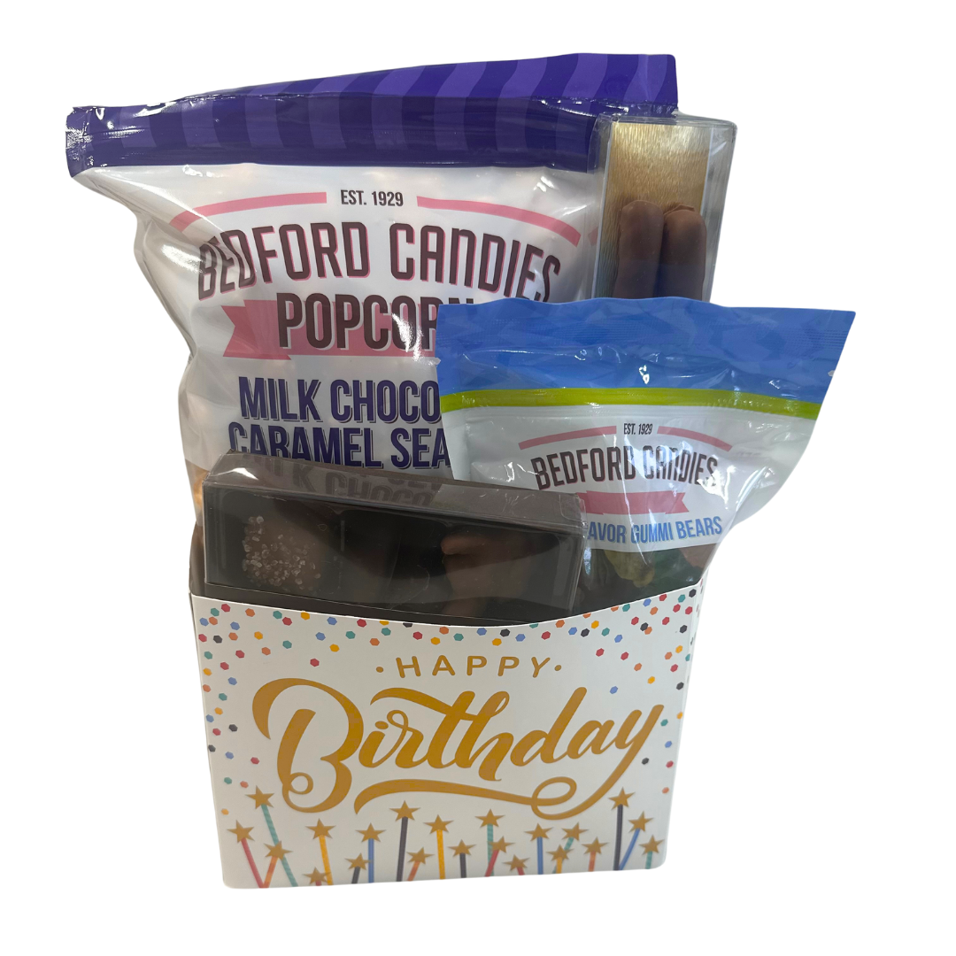 Birthday Gift Set – Gourmet Snacks & Sweet Treats Box — Bedford Candies
