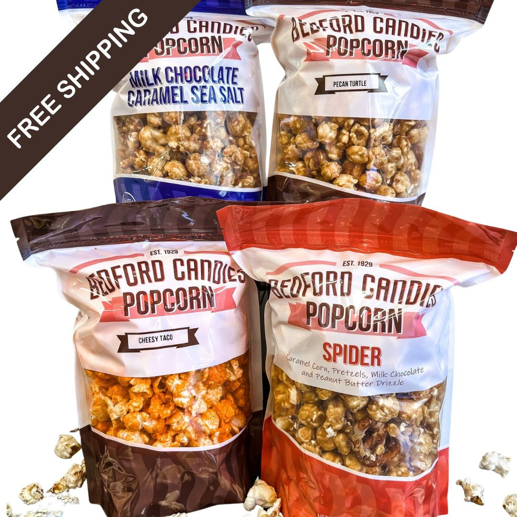 Bedford Candies | Gourmet Popcorn & Chocolates, Fudge, Candy & More!