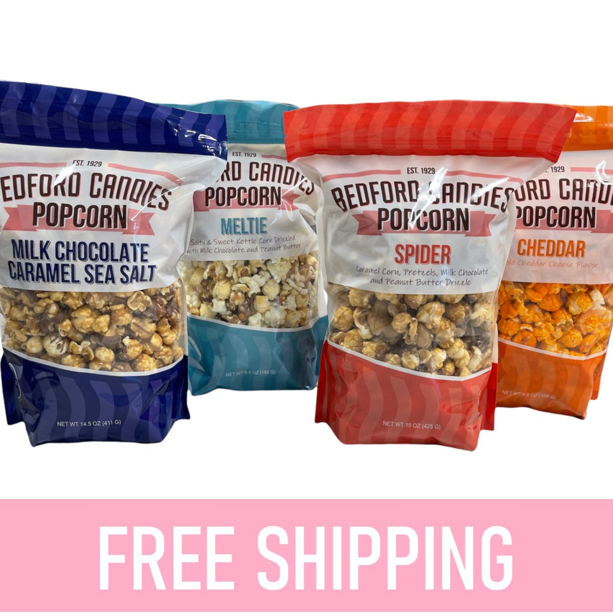 Everyday Popcorn Flavors — Bedford Candies